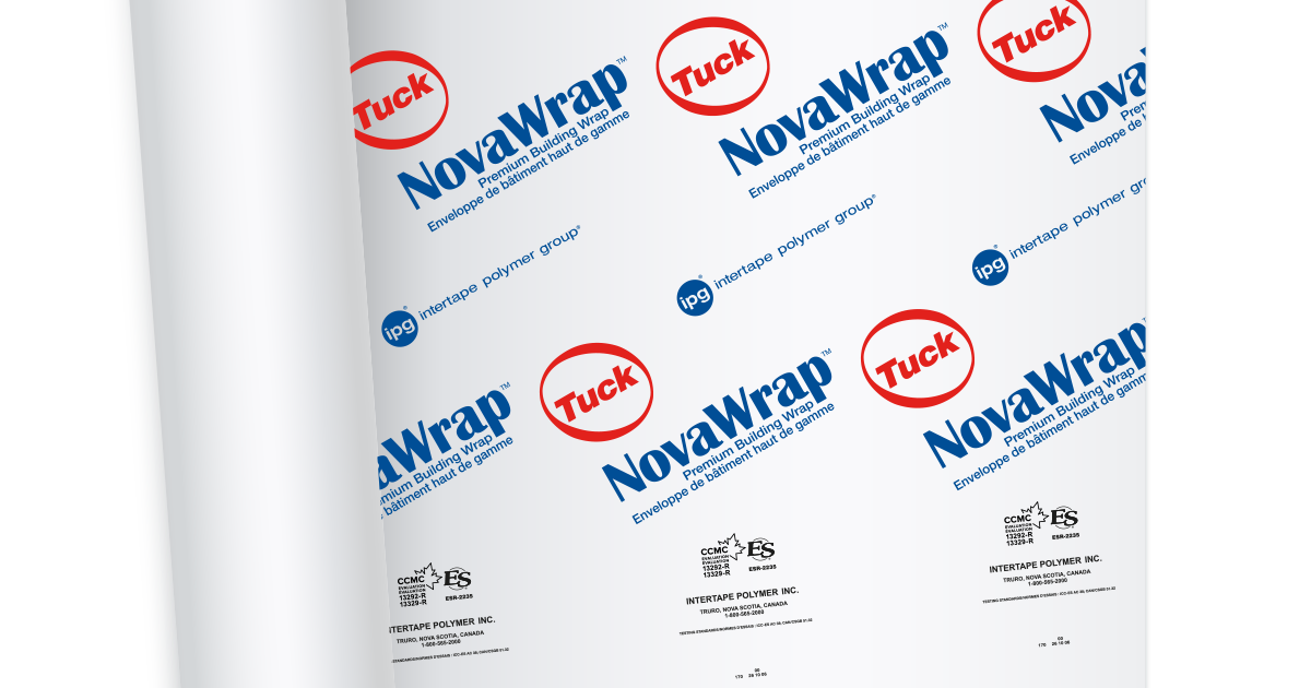 Tuck® NovaWrap™ Premium Building Wrap | Doman